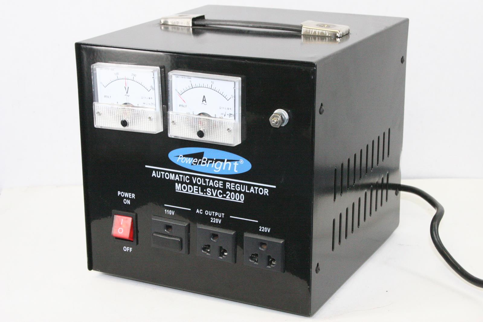 Replacement Parts 2000 Watts PowerBright SVC2000 Voltage Regulator ...